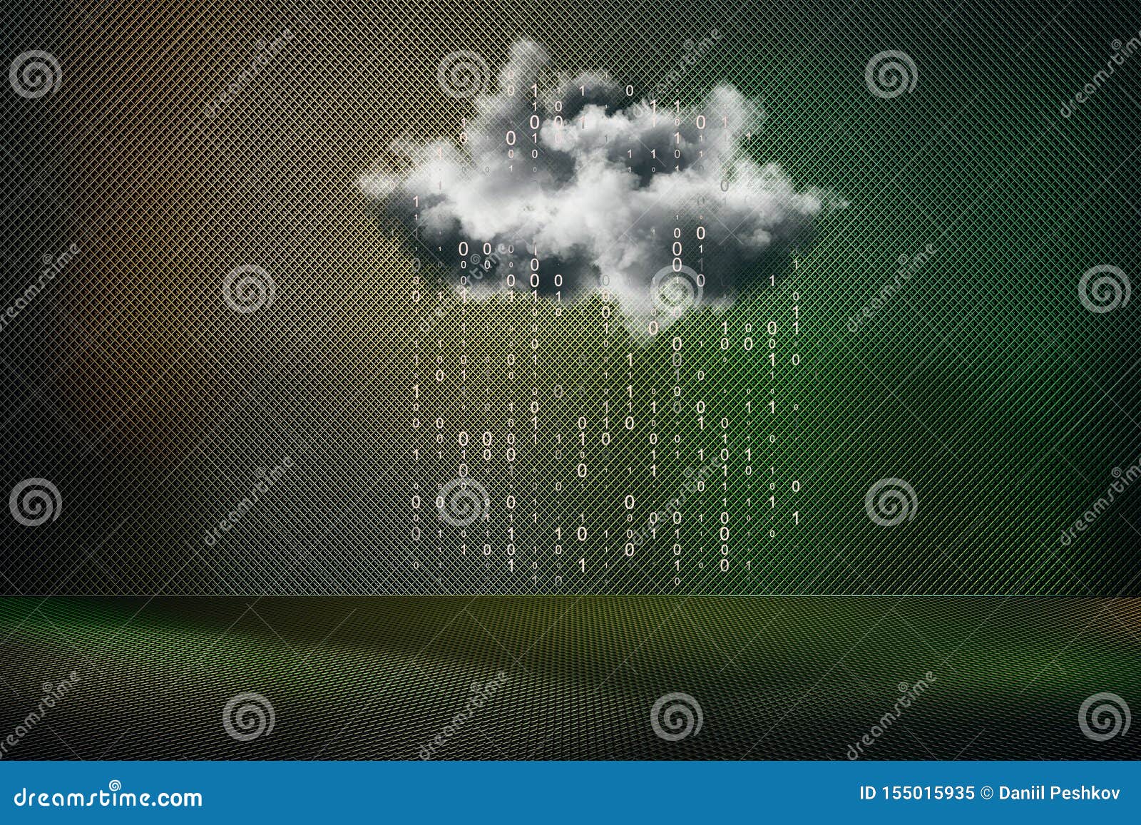 Cloud computing concept stock illustration. Illustration of information ...