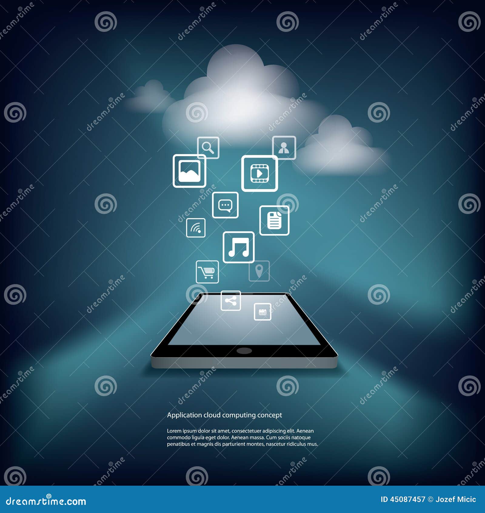Cloud Computing Concept Vector Illustration Stock Vector - Illustration ... Cloud Computing Concept Vector Illustration Stock Vector - Illustration ...