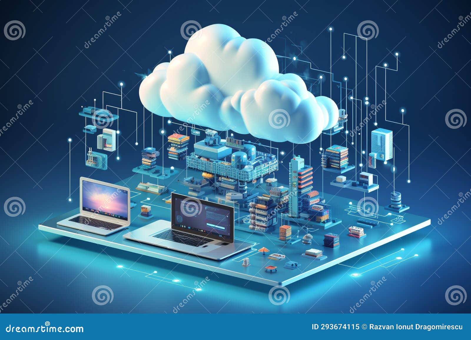 Polluted City with Chaotic Traffic, Highlighting the Hazardous ...