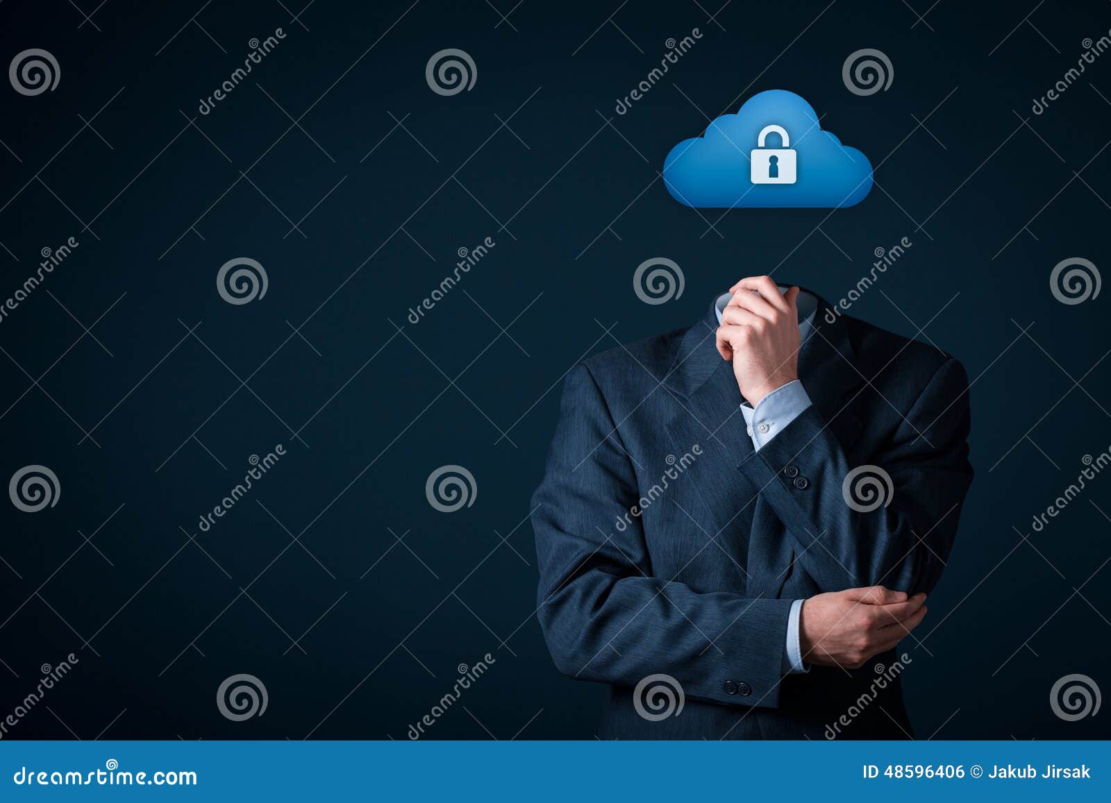Cloud Computing Data Security Stock Photo - Image of services ...