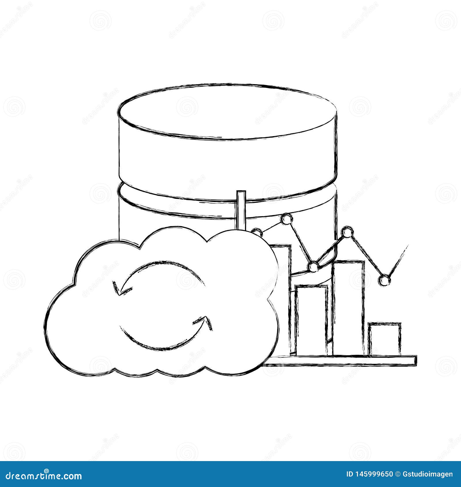 Cloud Computing with Data Server and Graphical Statistics Stock ...