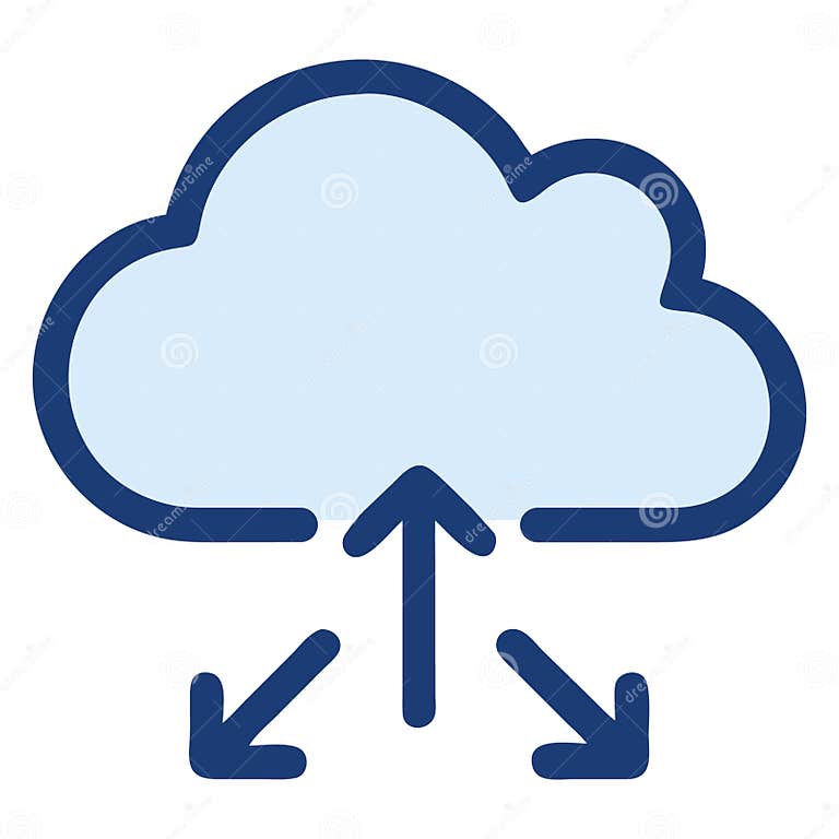 Cloud Computing Data Transfer Synchronization Stock Vector ... Cloud Computing Data Transfer Synchronization Stock Vector ...