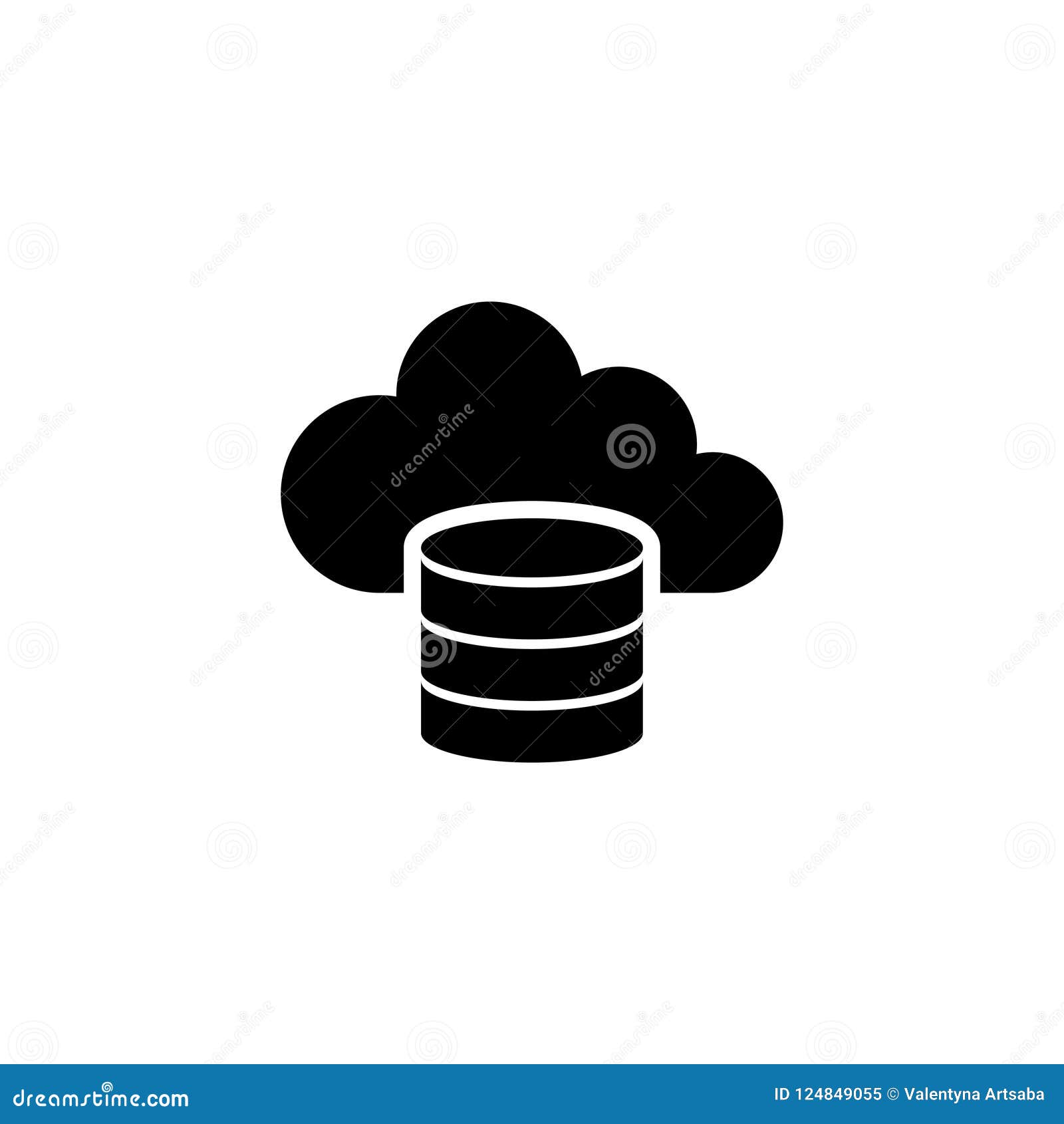 Cloud Computing Database, Computing Server Flat Vector Icon Stock ... Cloud Computing Database, Computing Server Flat Vector Icon Stock ...