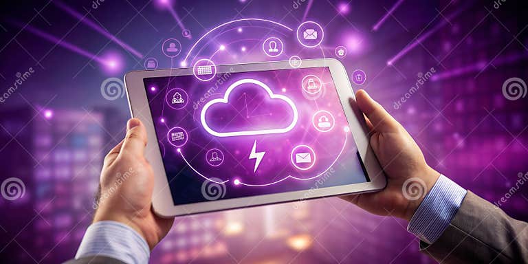 Cloud Computing and Digital Transformation on a Tablet, Cloud Computing, Digital Transformation ...