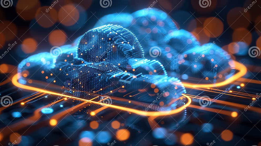 Cloud Computing for E-commerce, Online Shopping Platforms Stock ...