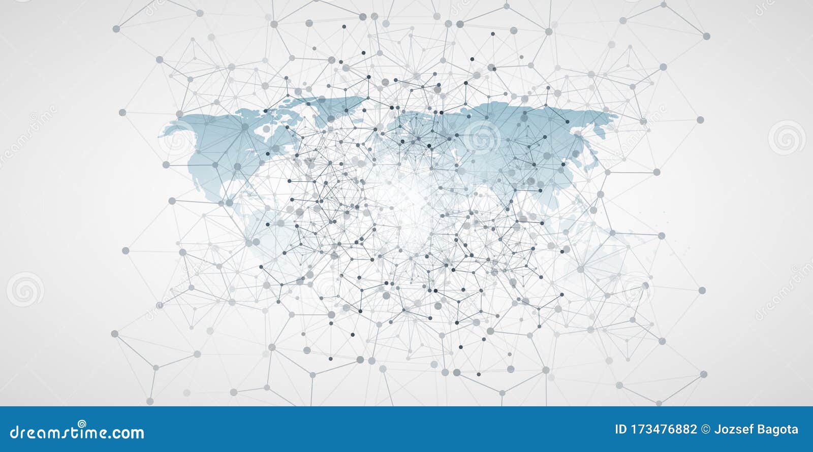 Cloud Computing and Global Networks Concept Stock Vector - Illustration ...