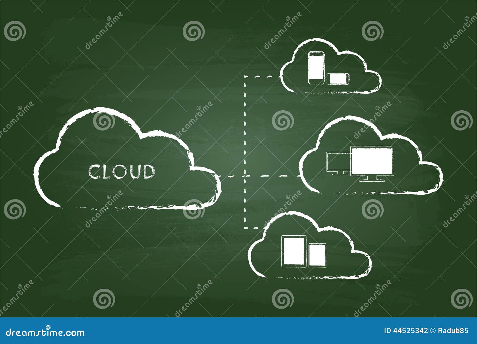 Cloud Computing Graphic stock vector. Illustration of icon - 44525342