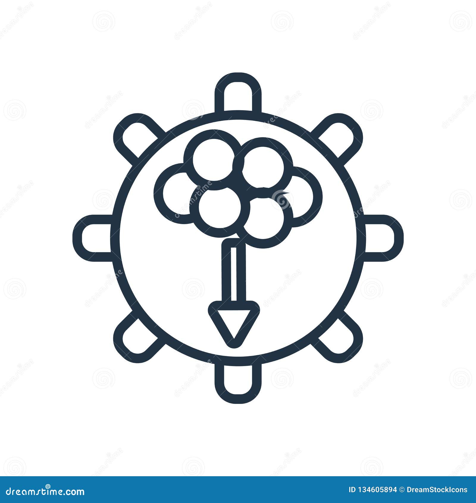 Cloud Computing Icon Vector Isolated on White Background, Cloud ...