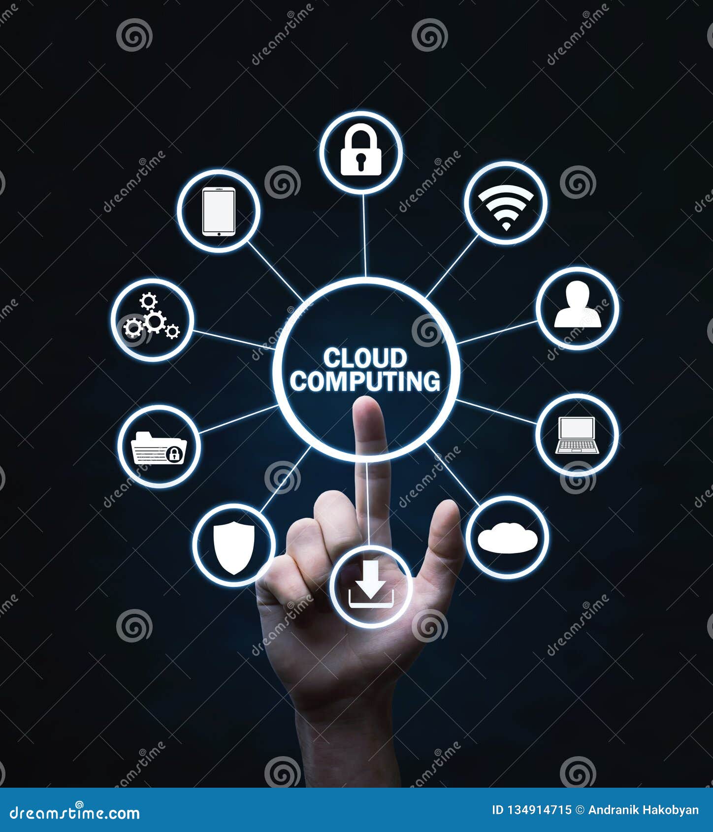 Cloud Computing. Information Technology Concept Stock Image - Image of ... Cloud Computing. Information Technology Concept Stock Image - Image of ...