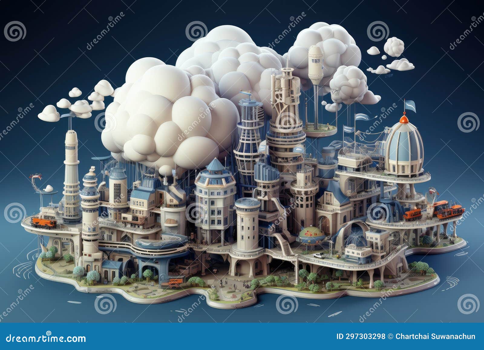 Cloud Computing Infrastructure, High Quality, Simple Resolution, Icons ...