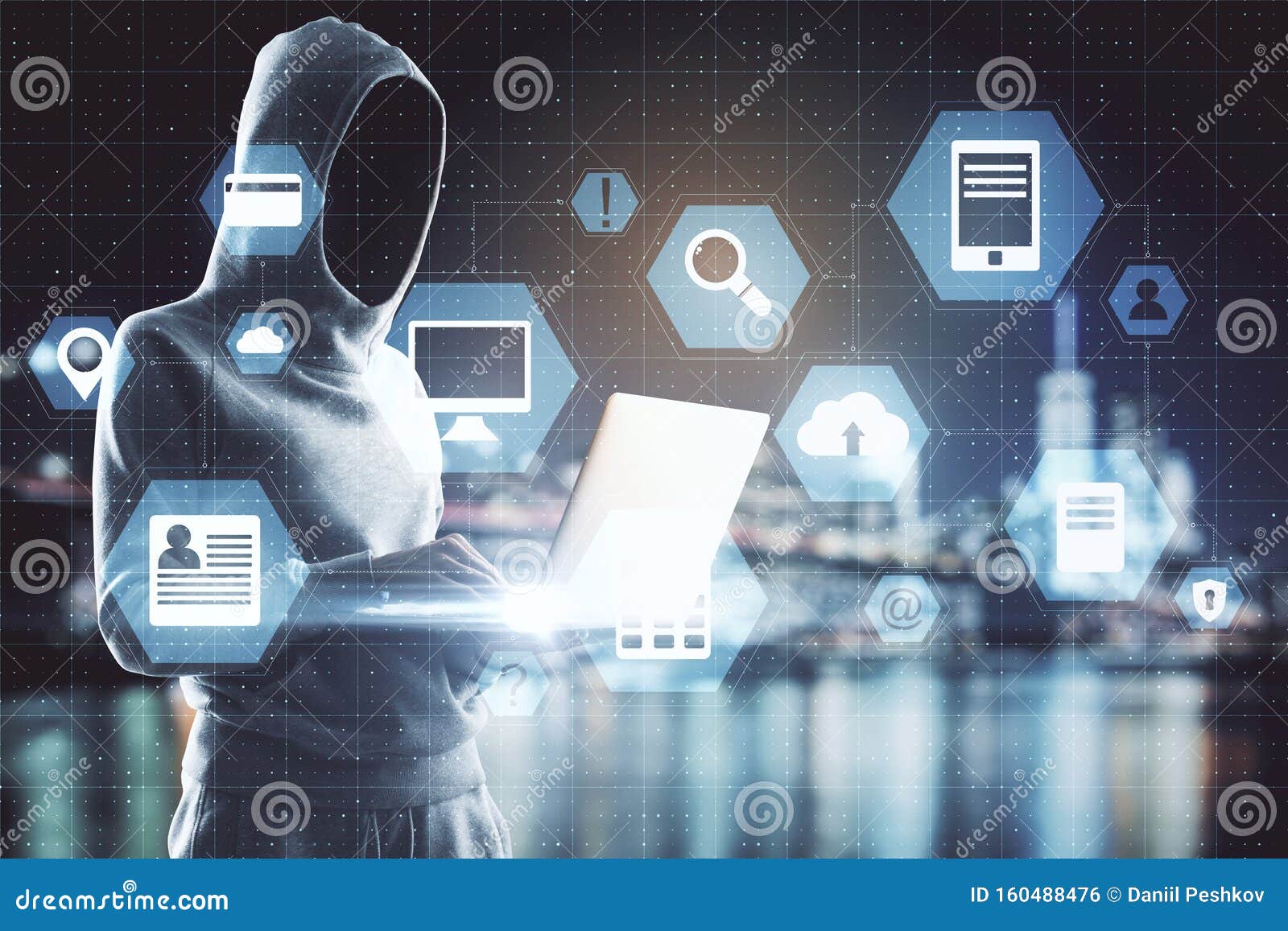 Cloud Computing and Innovation Concept Stock Photo - Image of double ...