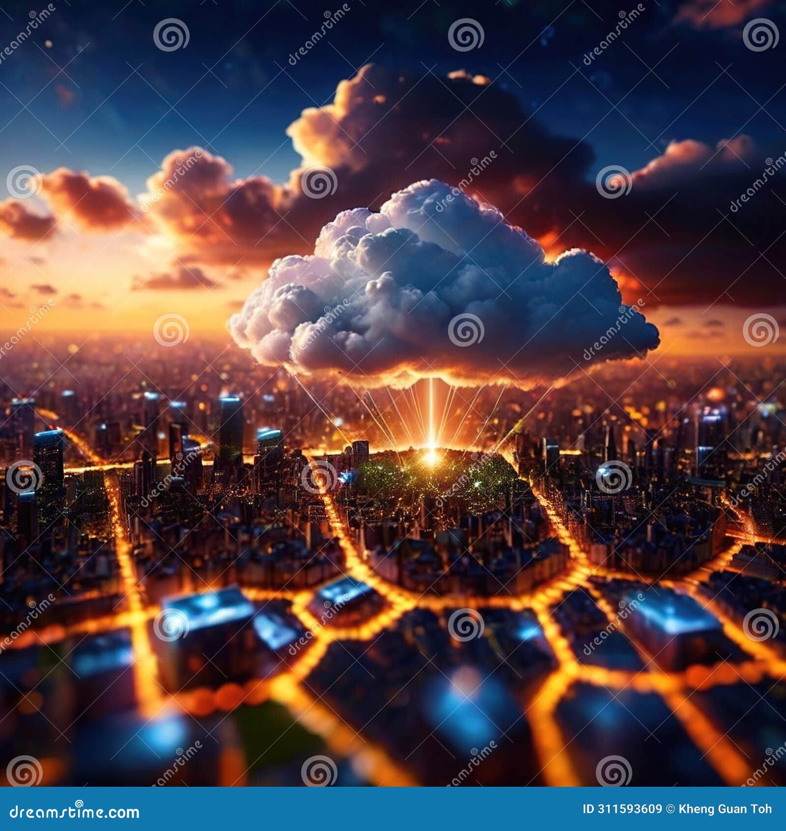 Cloud Computing Internet Technology, Automated Distributed Computer ...