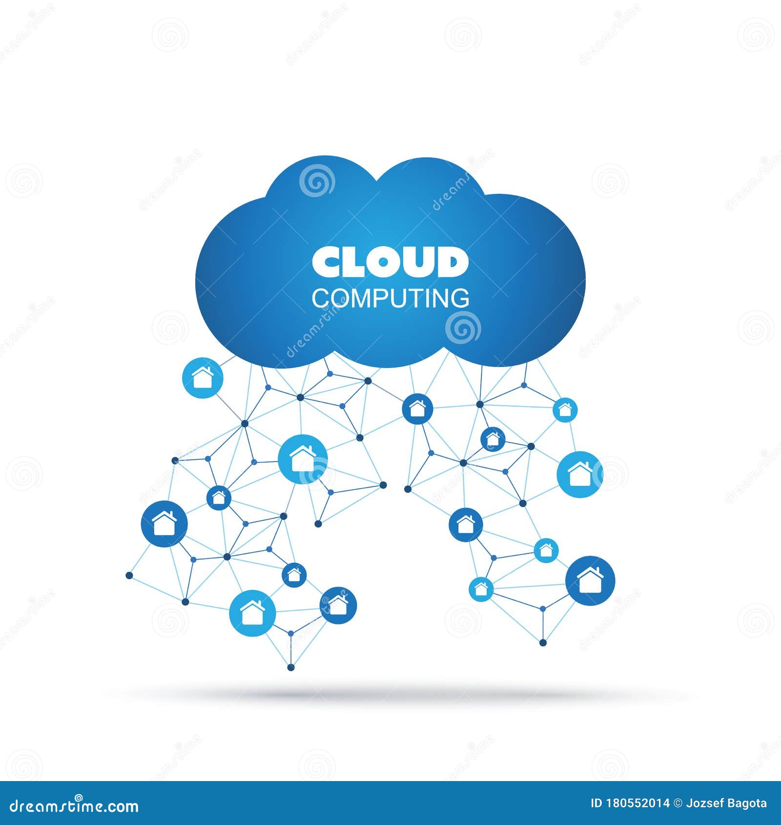 Cloud Computing, IoT, IIoT, Networking, Future Technology Concept ...