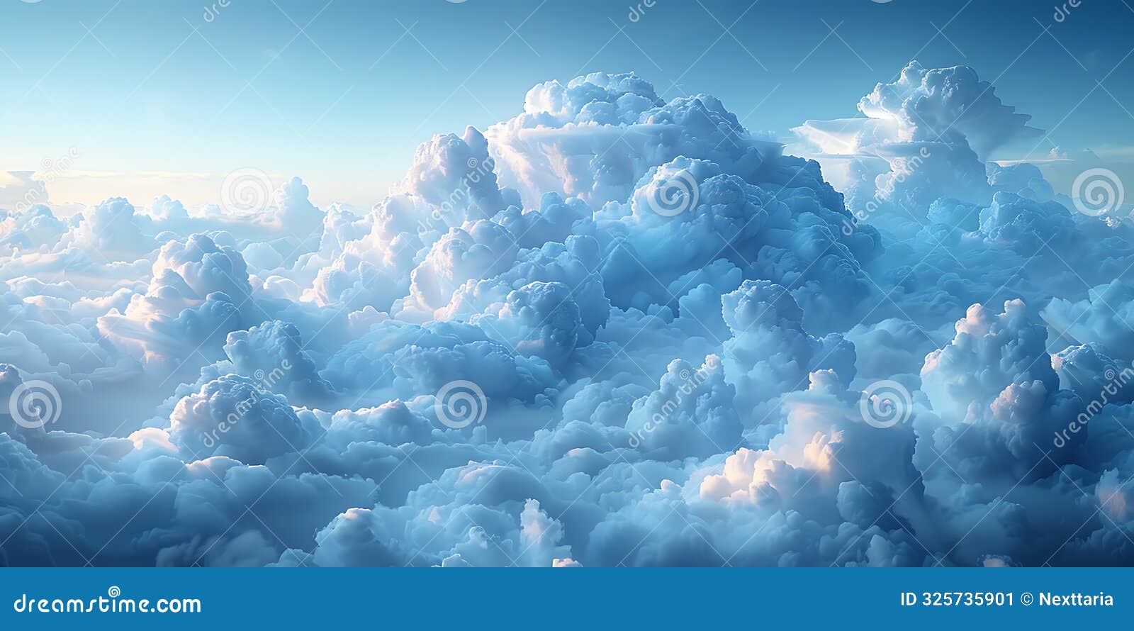 Cloud Computing Landscape - Abstract Blue-Grey Background Stock ...