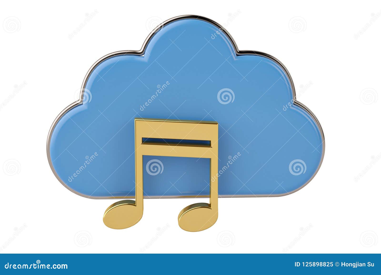 Cloud Computing Multimedia Concept Clouds with Note on White Background ...
