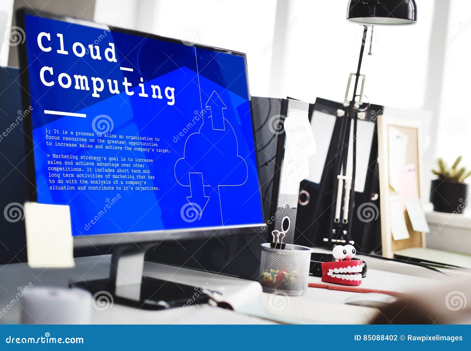 Cloud Computing Network Connection Concept Stock Photo - Image of ...