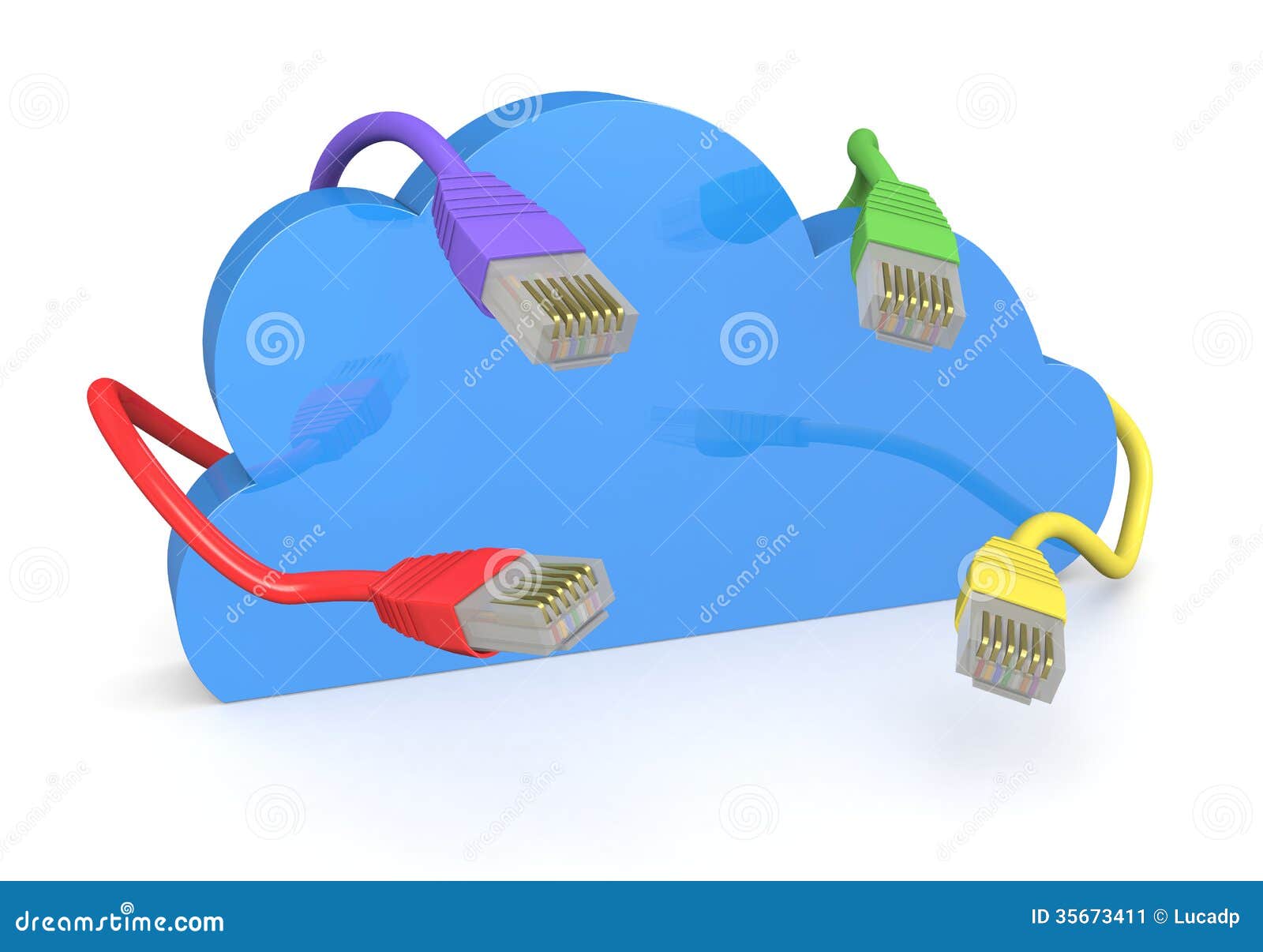 Cloud computing stock illustration. Illustration of data - 35673411