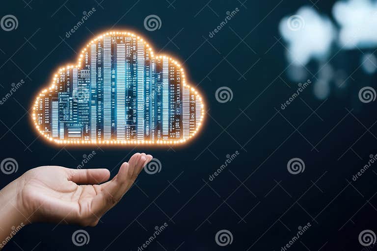 Cloud Computing Revolution Transforming Business Operations Virtual Environment Digital ...