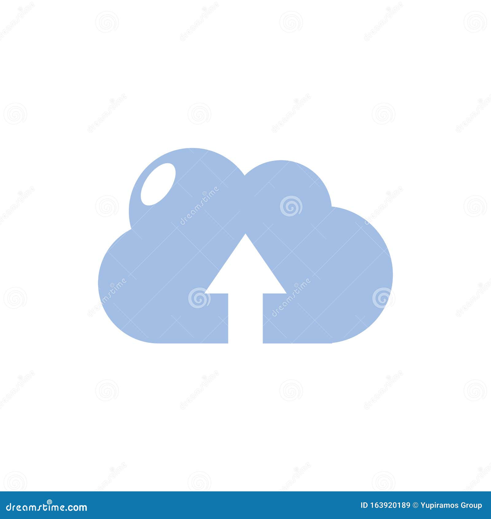 Cloud Computing School Education Learning Flat Style Stock Vector ...