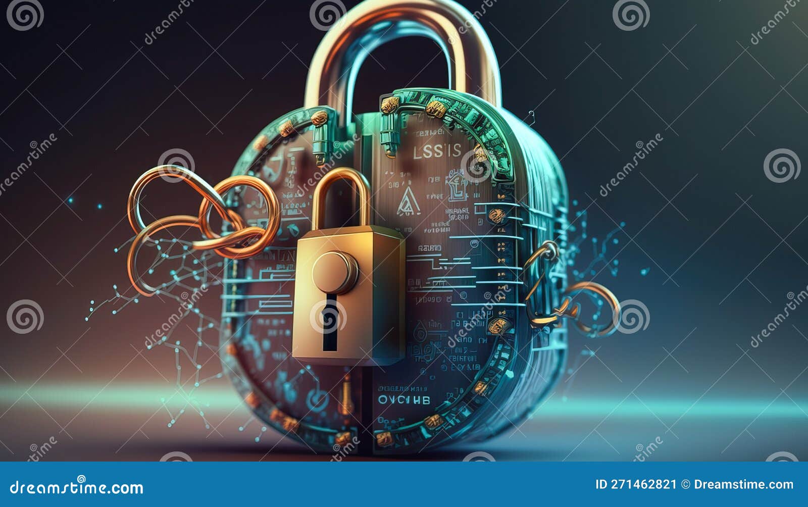 Cloud Computing Security: Protecting Data in the Digital Age - Ai Generated Stock Illustration ...
