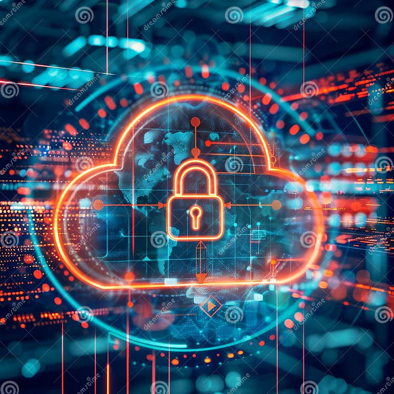 Cloud Computing Security. Secure Data Storage. Cybersecurity Concept ... Cloud Computing Security. Secure Data Storage. Cybersecurity Concept ...