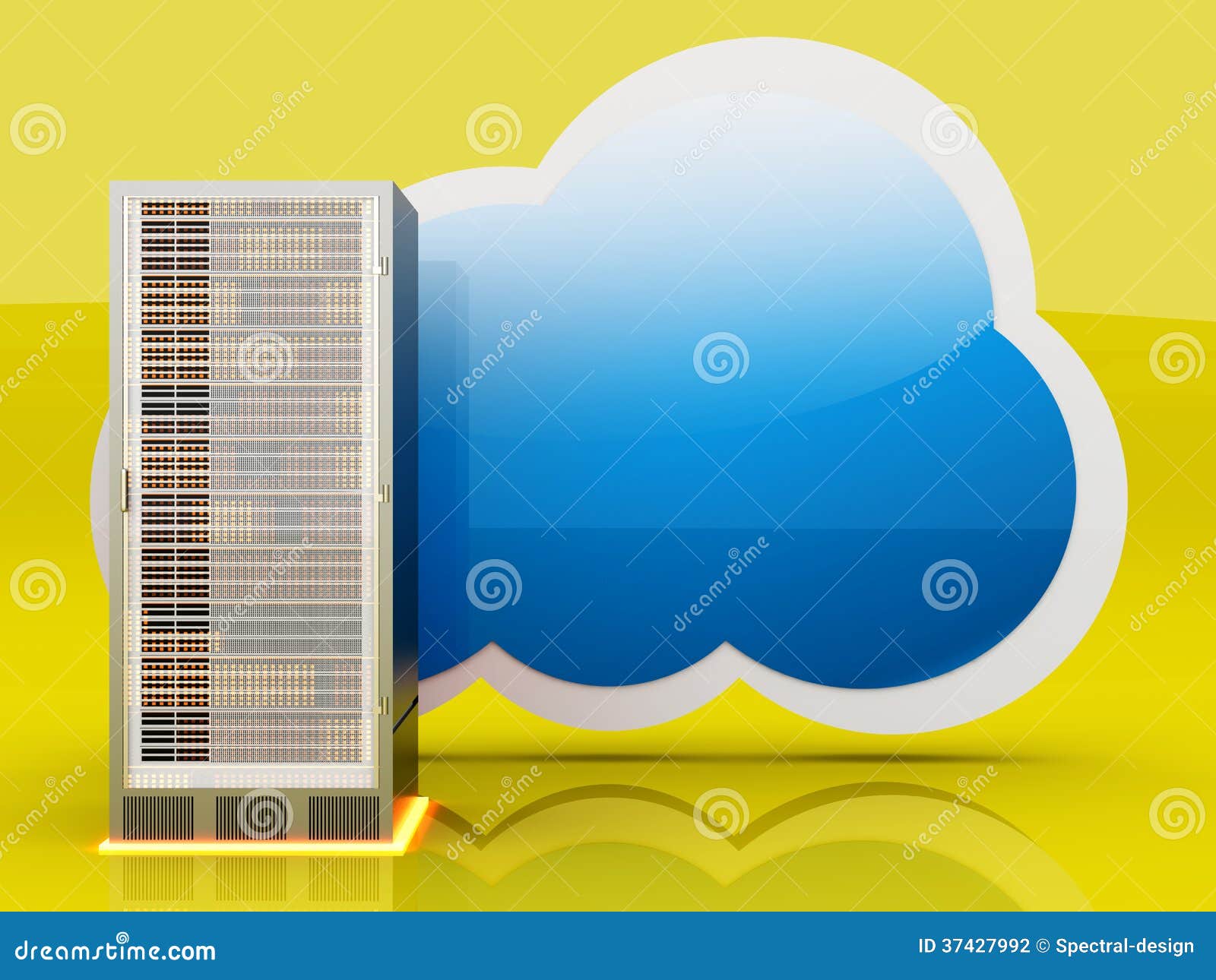 Cloud computing stock illustration. Illustration of sync - 37427992