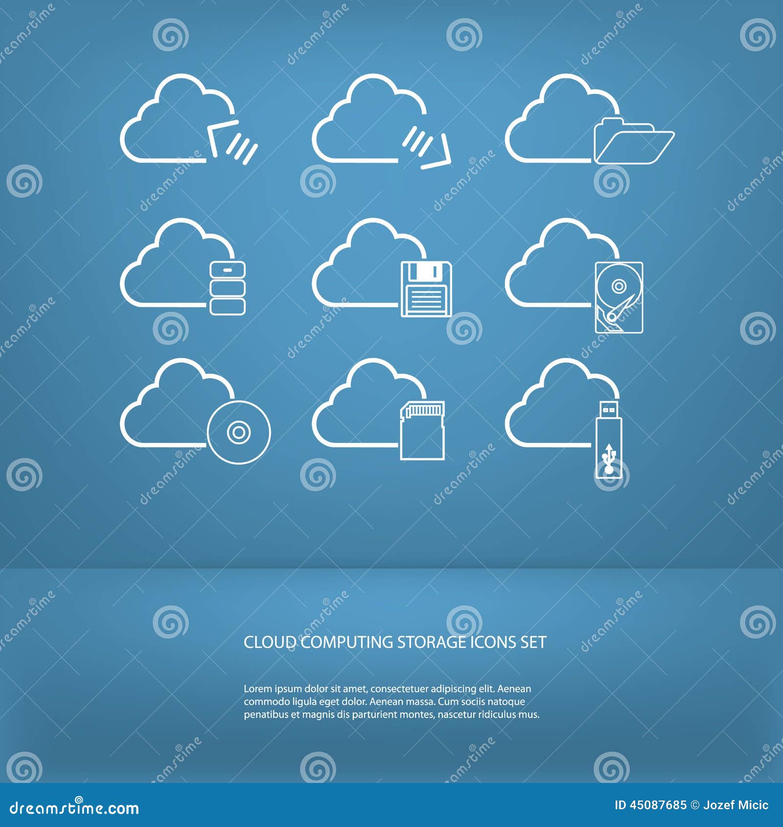 Storage Icons Set Stock Illustrations – 41,368 Storage Icons Set Stock ...