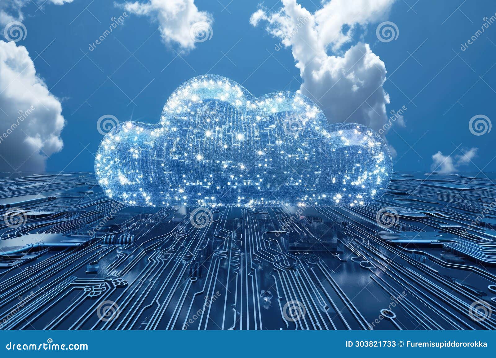 Cloud Computing Technology Cloud Computing Network Data Storage Technology Service Cyber
