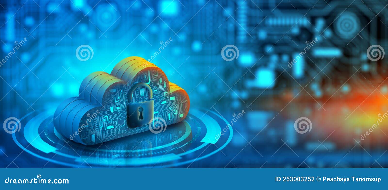 Cloud Computing Technology Internet Storage Network Stock Illustration - Illustration of ...