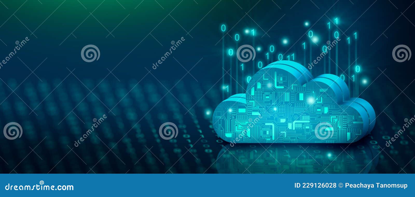 Cloud Computing Technology Internet Storage Network Stock Illustration ...