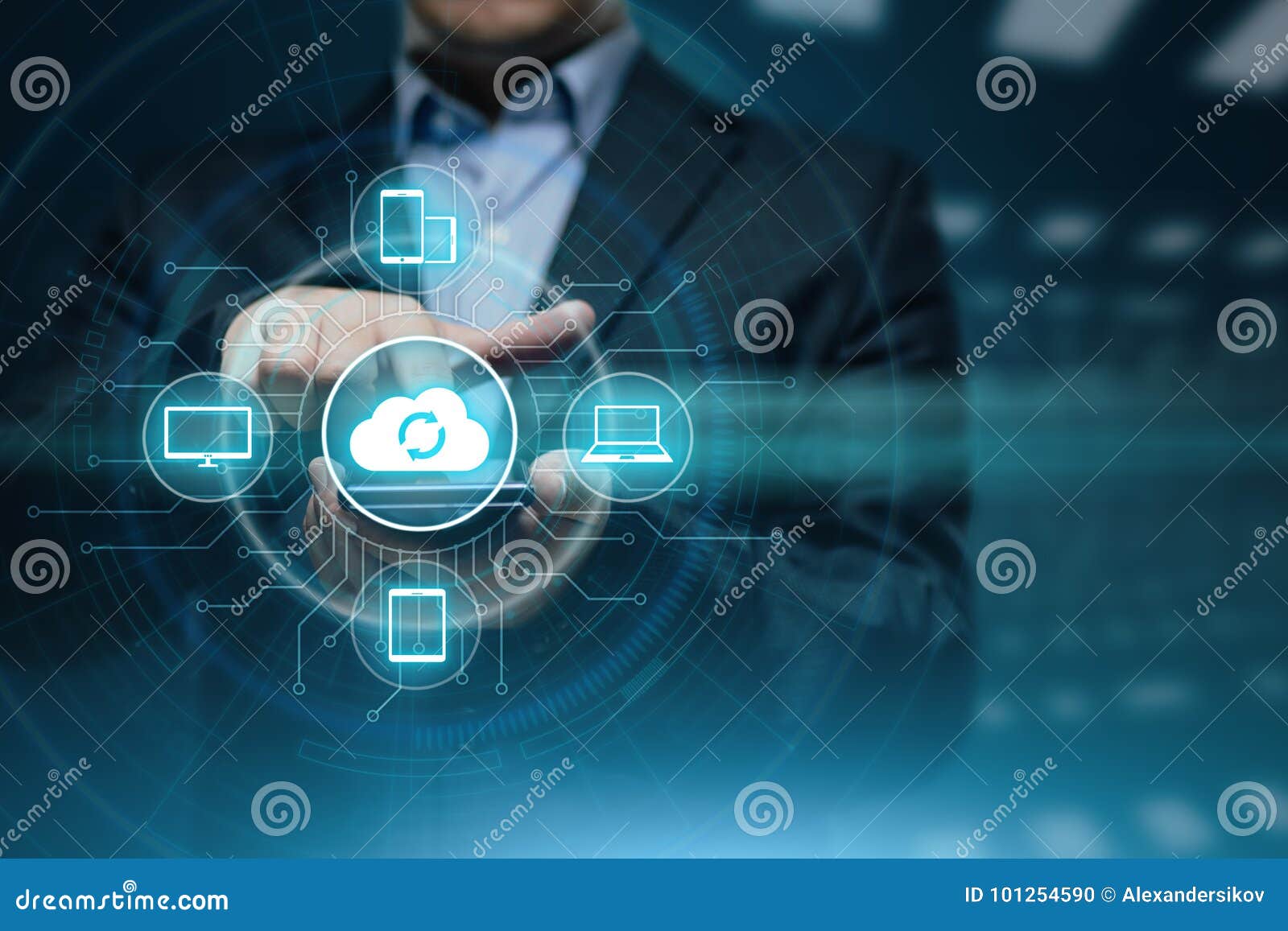 Cloud Computing Technology Internet Storage Network Concept Stock Photo - Image of icon ...