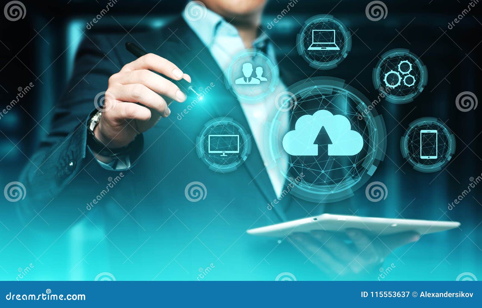 Cloud Computing Technology Internet Storage Network Concept Stock Image - Image of connectivity ...