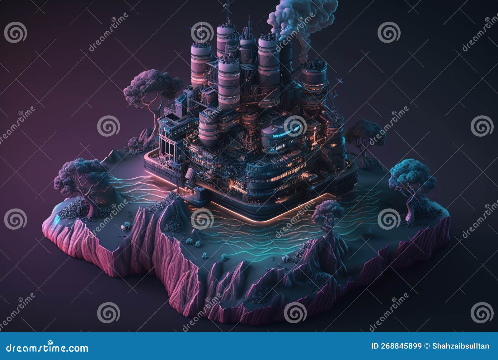 Cloud Computing Technology Modern Concept Stock Illustration ...