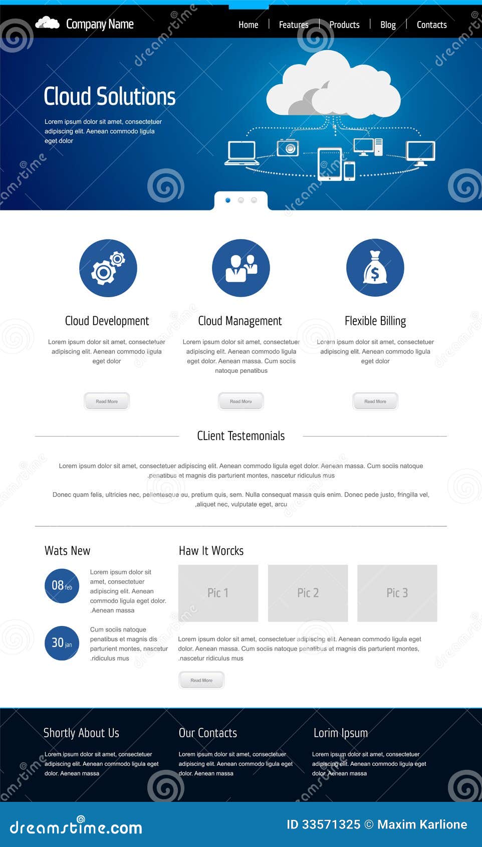 Cloud computing stock vector. Illustration of notebook - 33571325