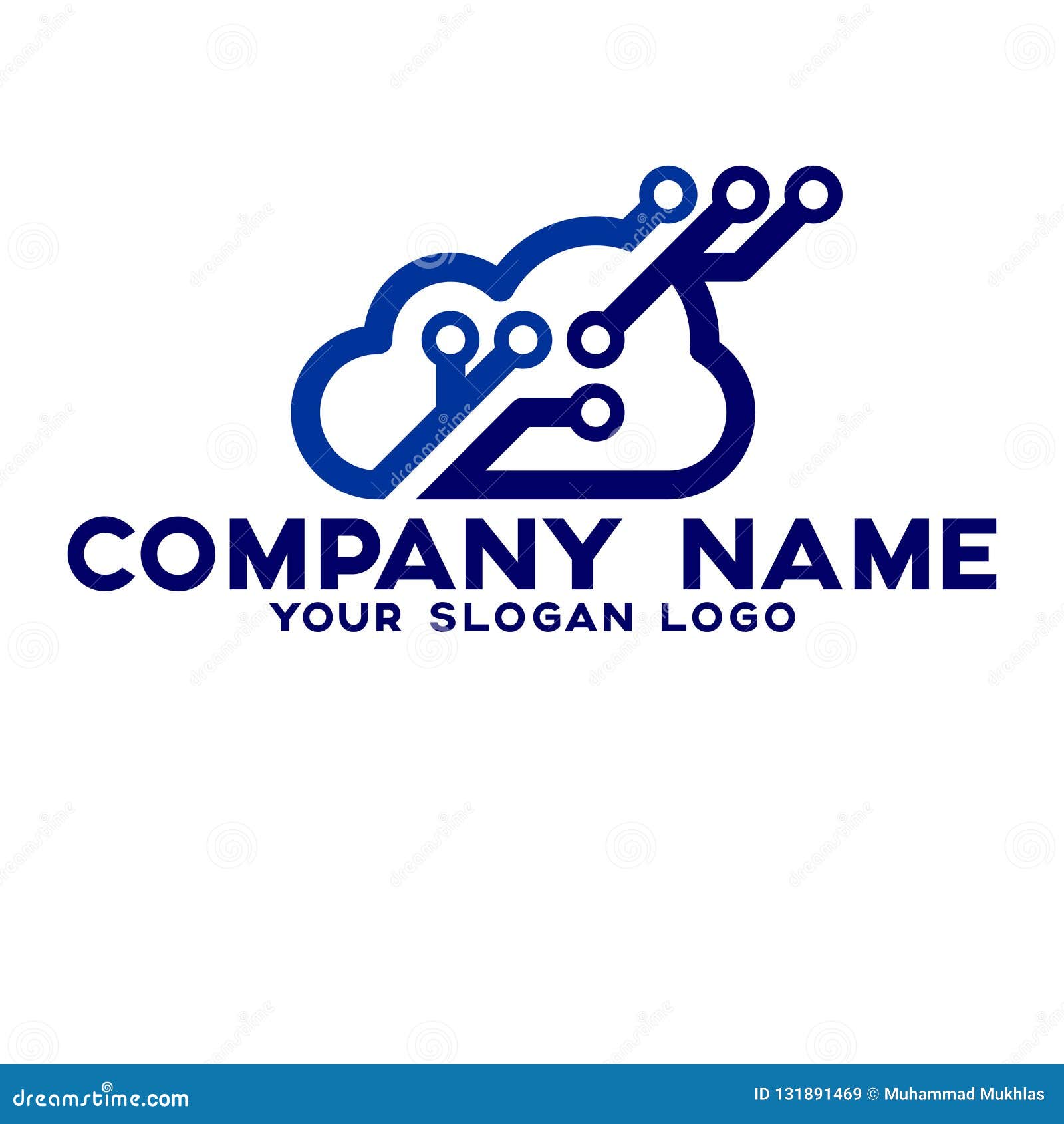 Cloud connection stock vector. Illustration of digital - 131891469