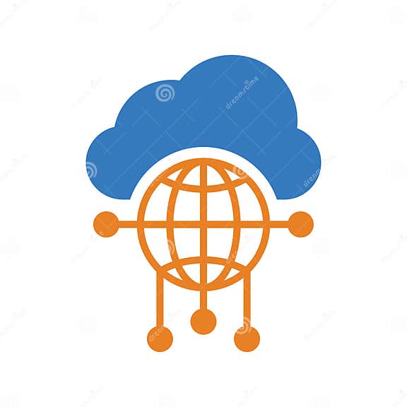 Cloud, Connectivity, Network Icon. Simple Editable Vector Graphics ...