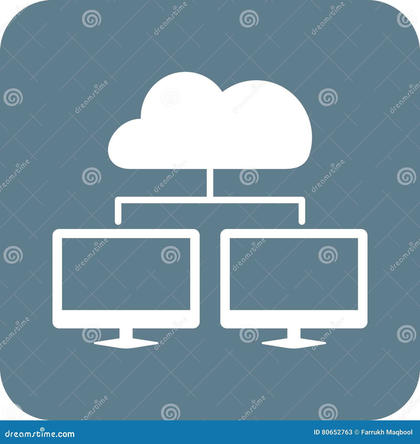 Cloud Connectivity stock vector. Illustration of design - 80652763