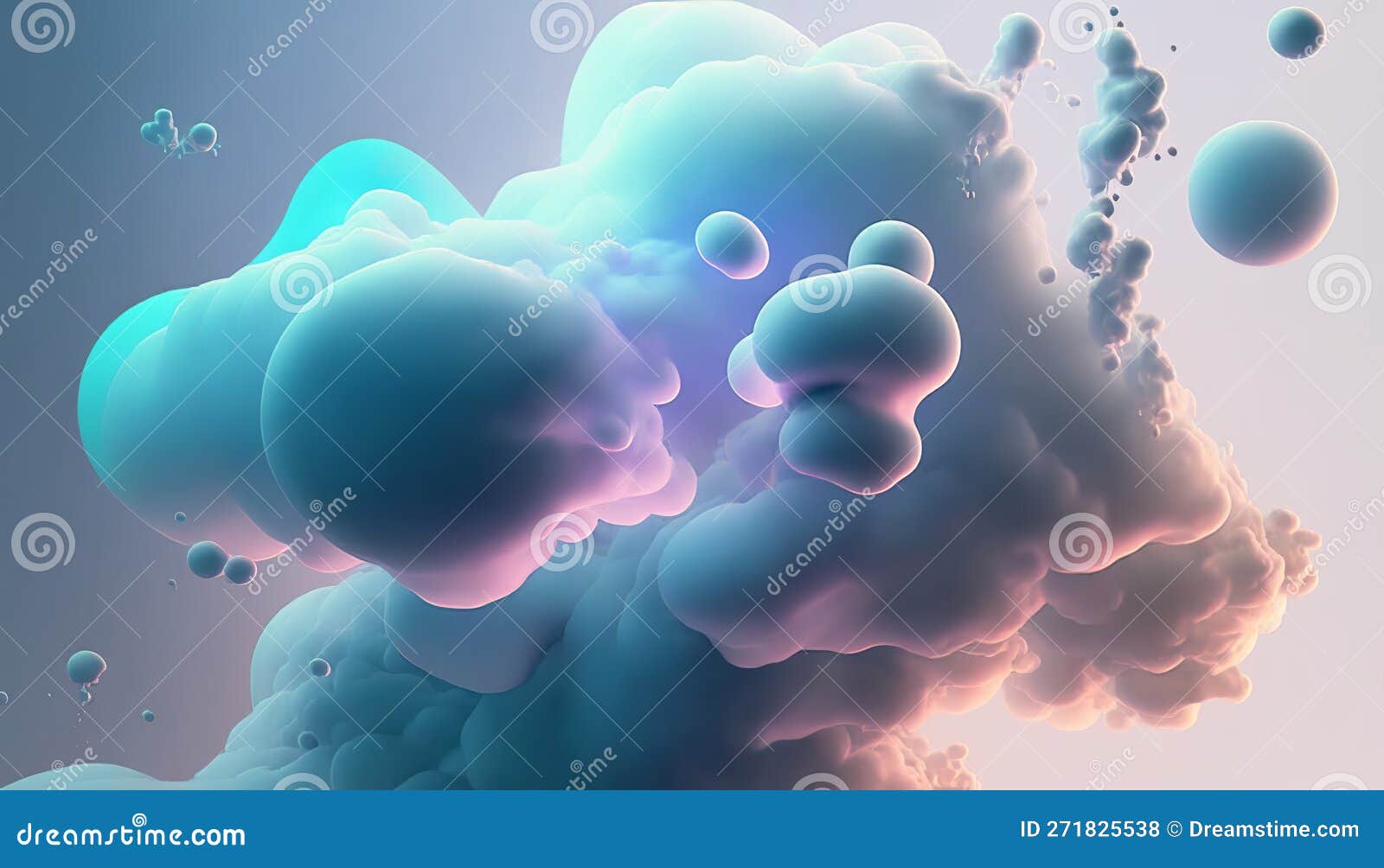 Cloud Creative Background. Using Your IU UX Design. Stock Photo - Image ...