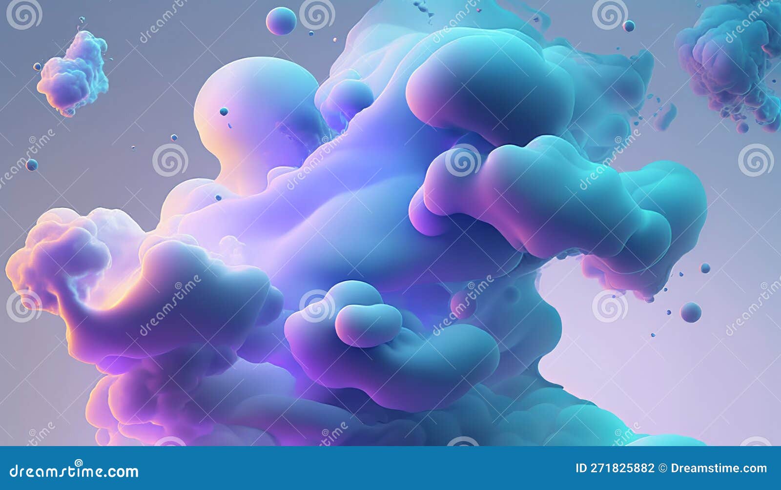 Cloud Creative Background. Using Your IU UX Design. Stock Photo - Image ...