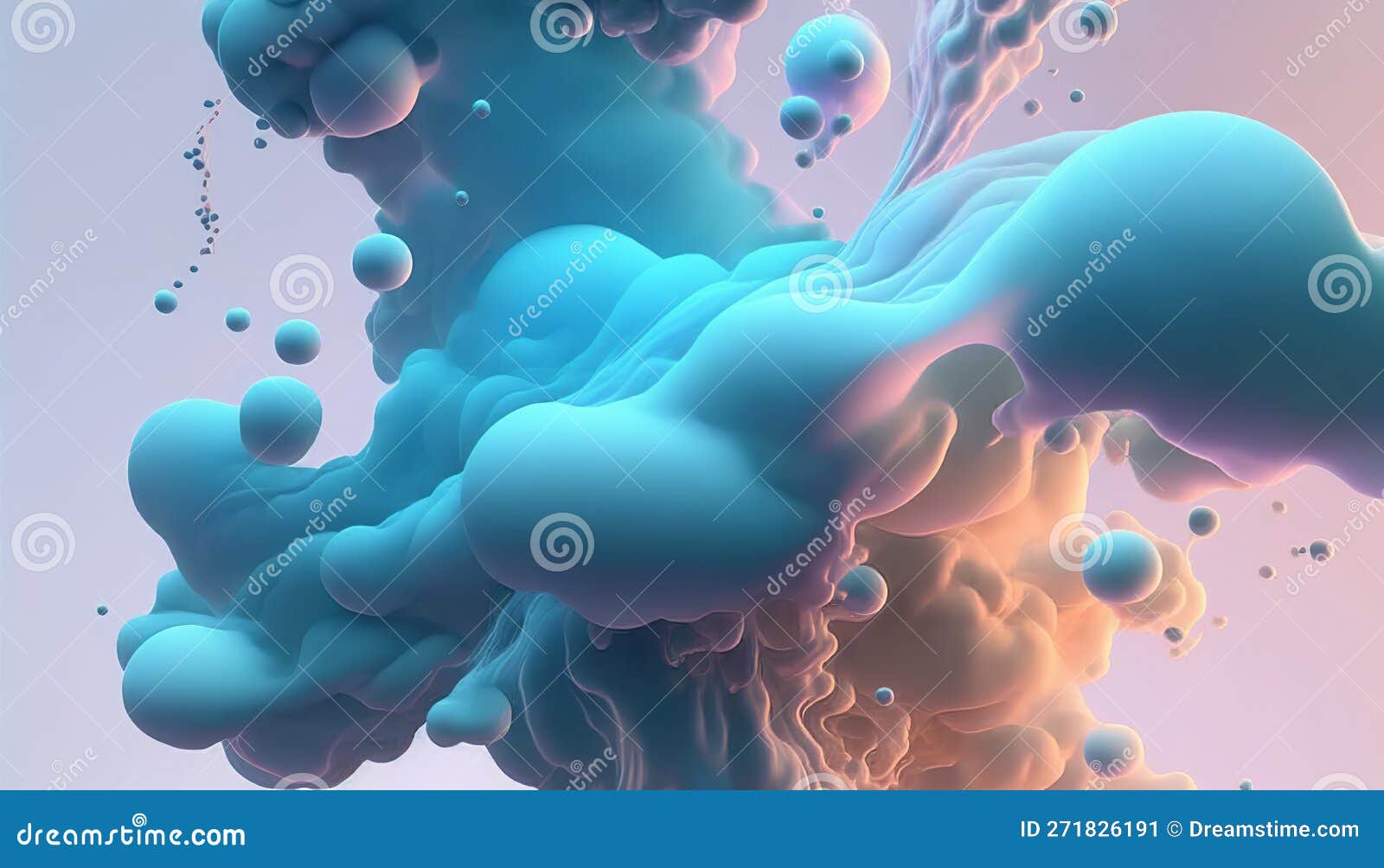 Cloud Creative Background. Using Your IU UX Design. Stock Image - Image ...