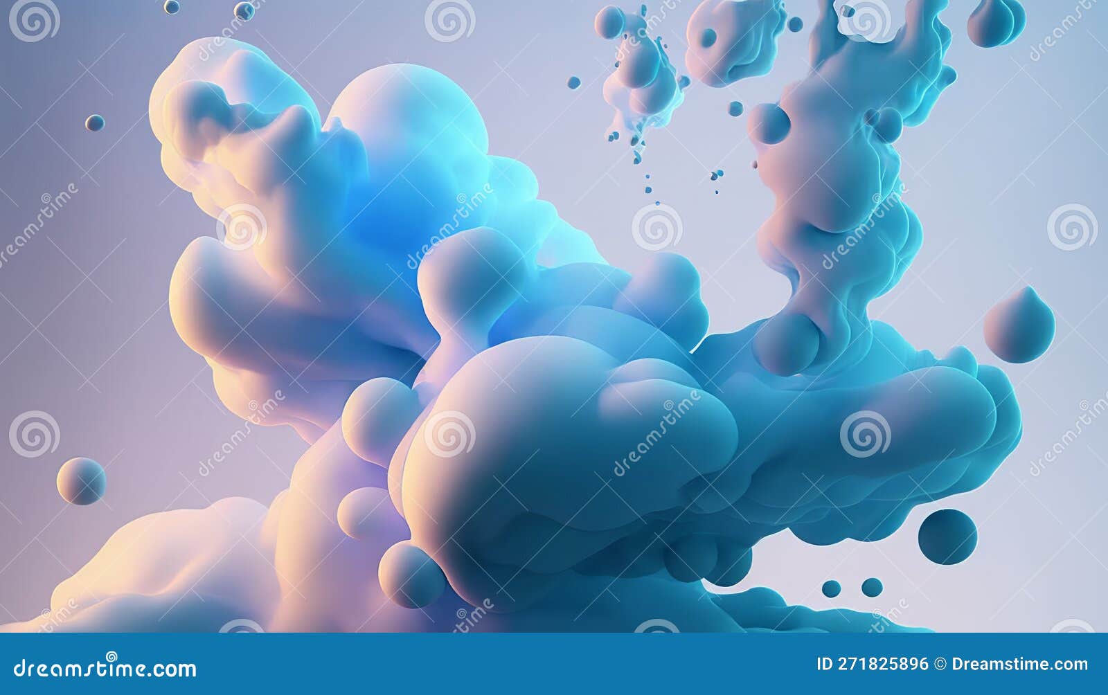 Cloud Creative Background. Using Your IU UX Design. Stock Photo - Image ...