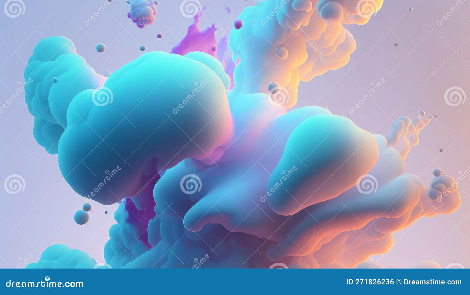 Cloud Creative Background. Using Your IU UX Design. Stock Photo - Image ...