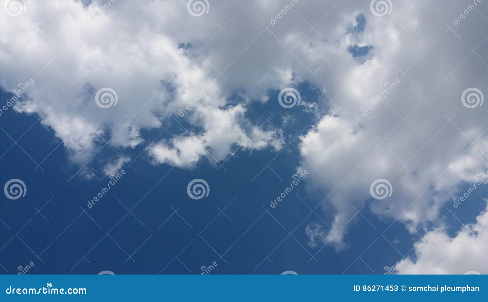 Cloud Cumulus Clouds of Vertical Development Stock Image - Image of ...