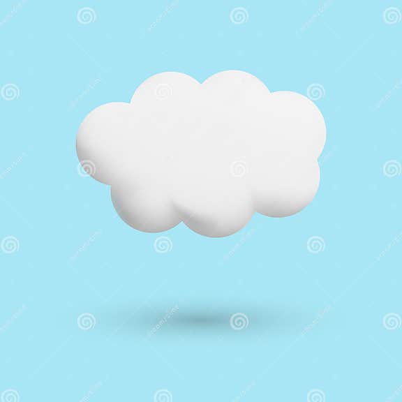 Cloud 3D, vector stock vector. Illustration of environment - 265908033