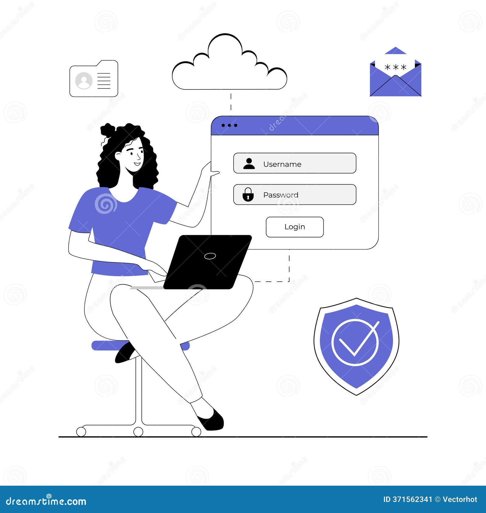 Security Privacy Safe. Glowing Sphere Of Hexagon And Globe. High ...