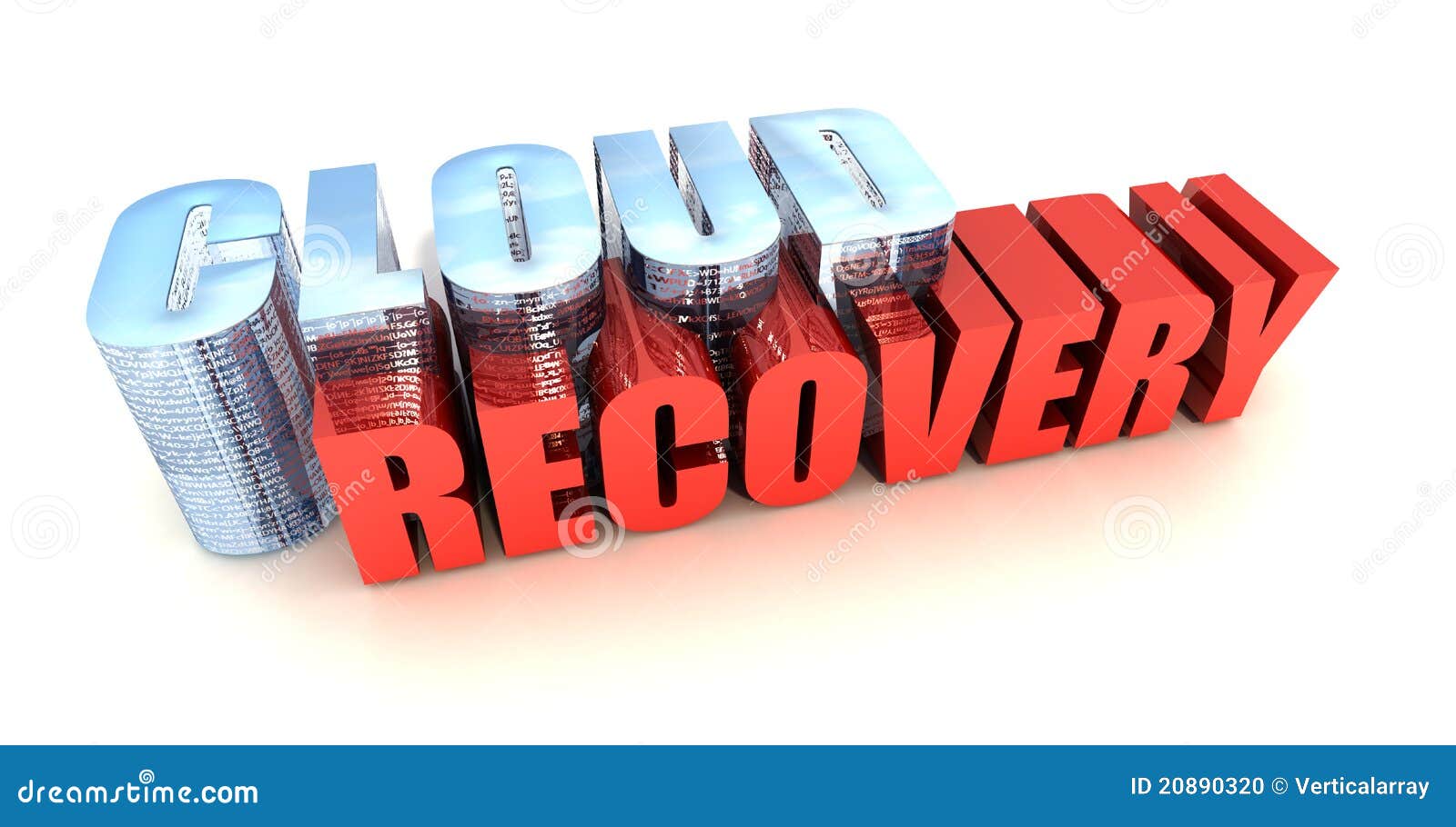 Cloud Data Recovery stock photo. Image of automatic, encrypted - 20890320