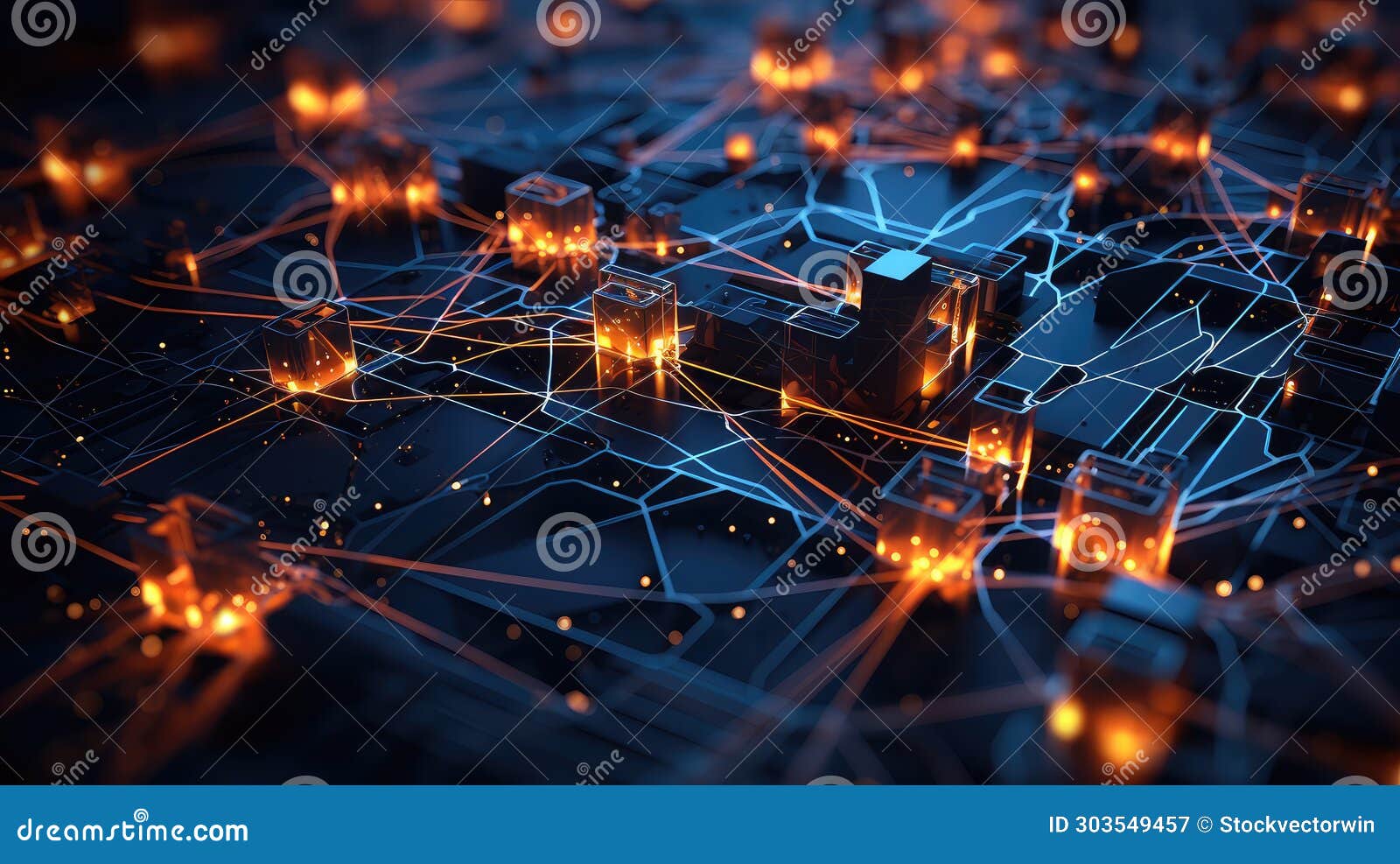 Cloud data tech background stock illustration. Illustration of base ...