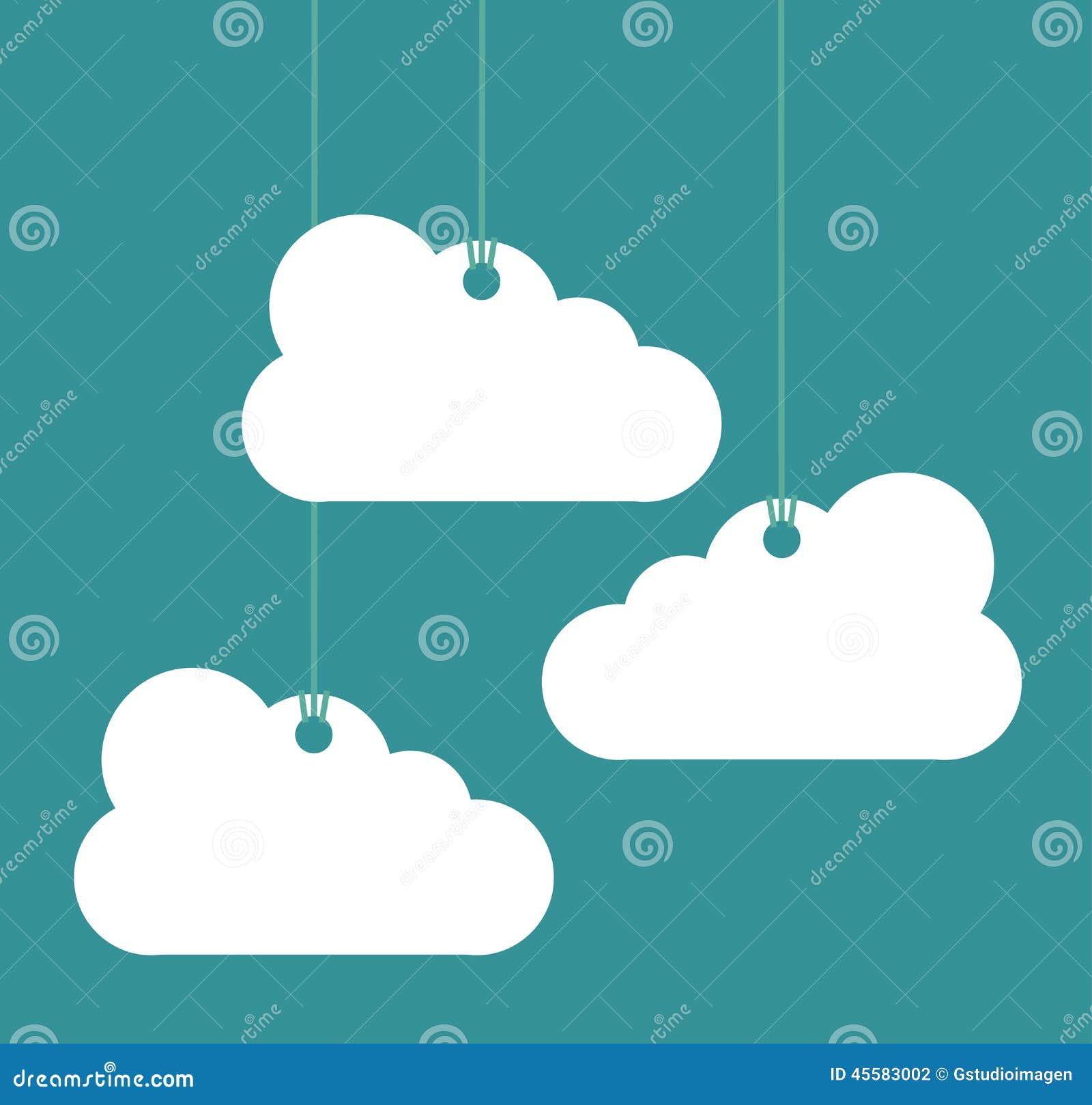 Cloud design stock vector. Illustration of weather, cloud - 45583002