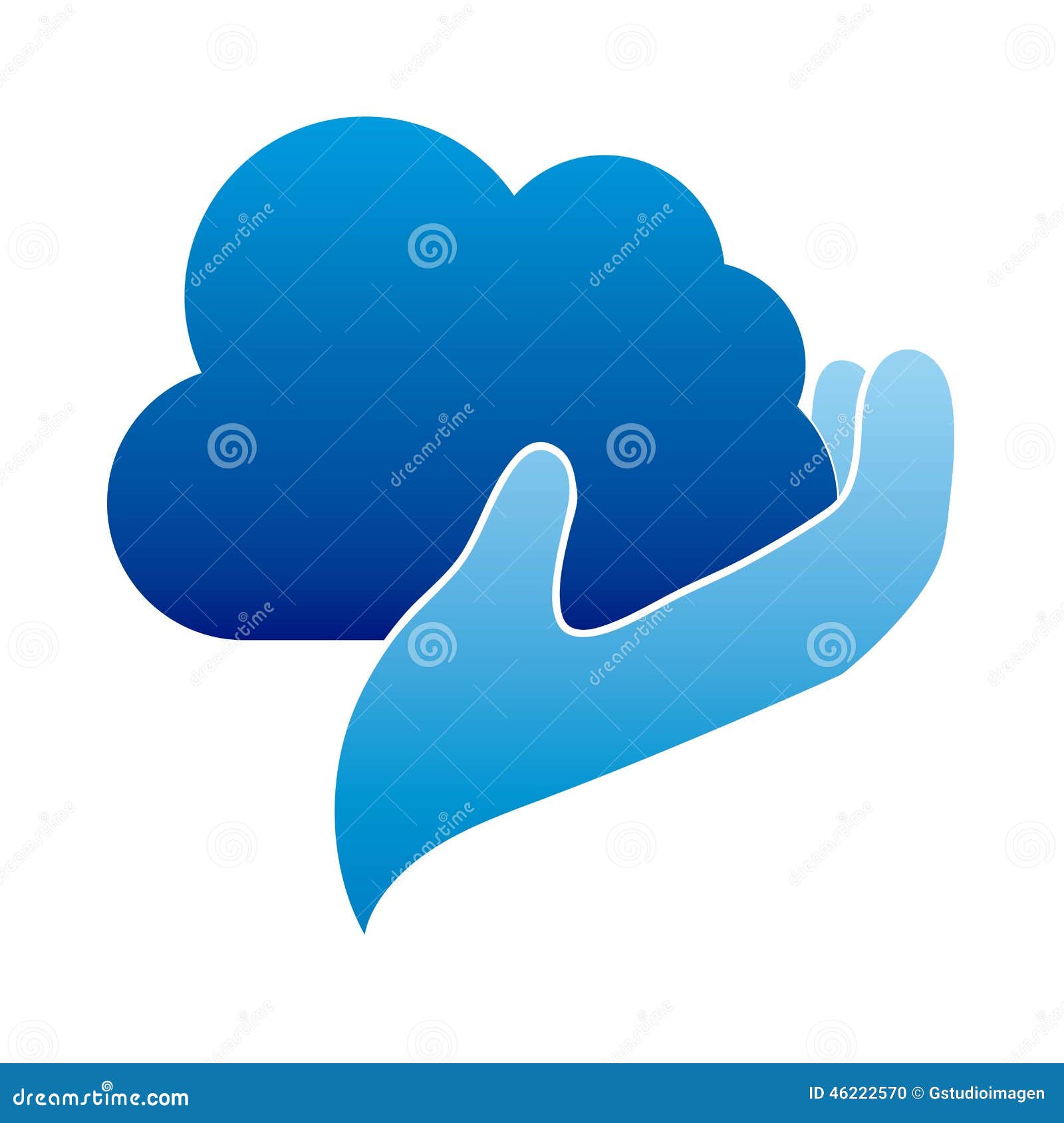 Cloud design stock vector. Illustration of organization - 46222570