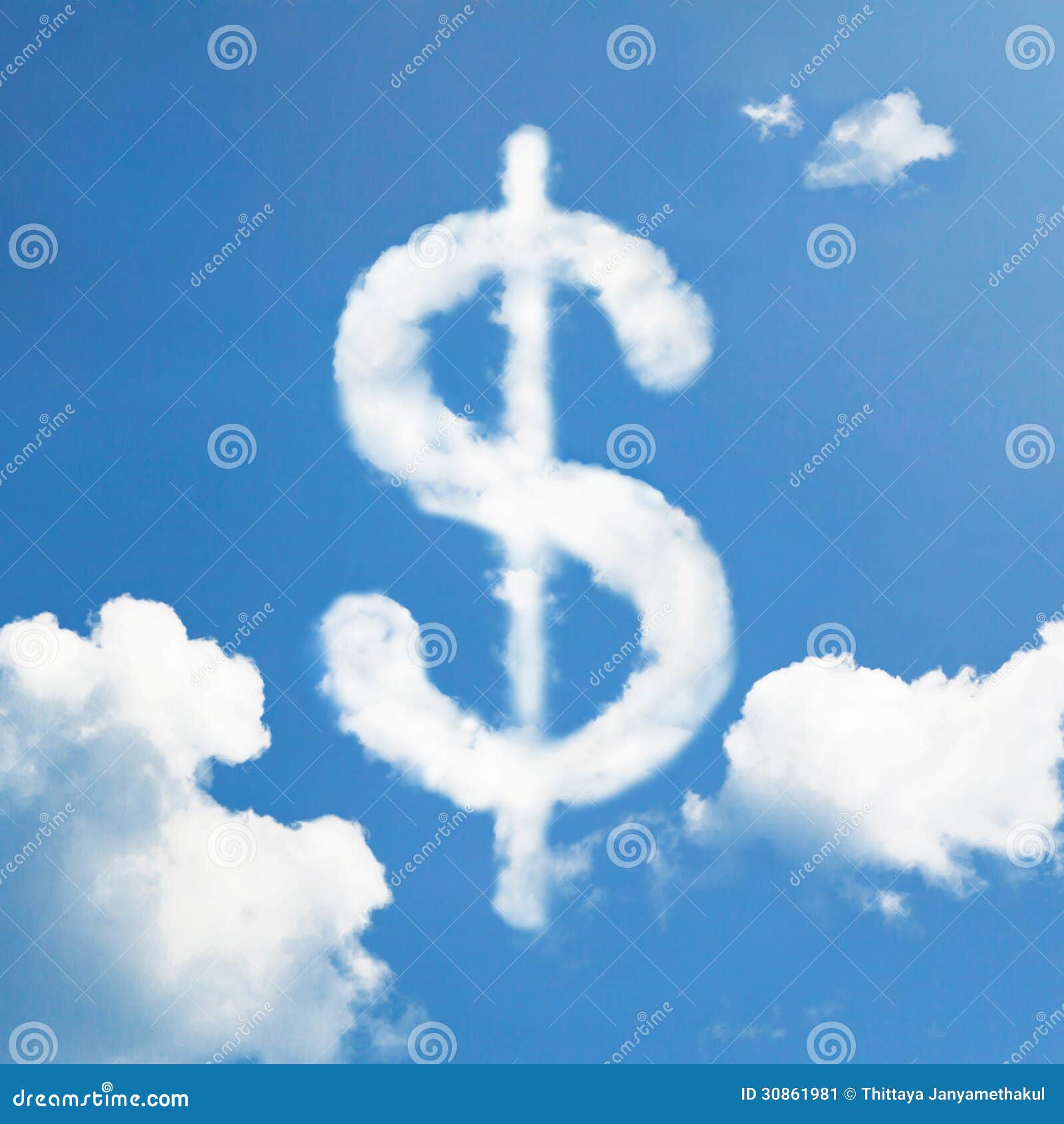 Dollar Sign - Childrens Alphabet Block. Stock Image | CartoonDealer.com ...